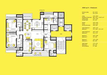 4 BHK Apartment / Flat for sale in Panchshil One North Hadapsar Pune ...