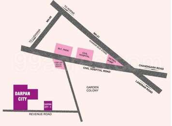 Atlantic Builders and Paradise Builders Darpan Floors Map - Kharar ...