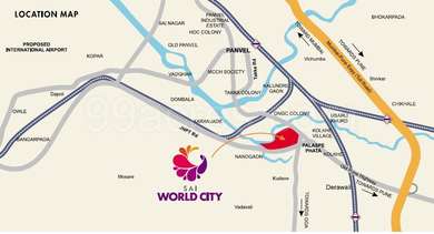 Paradise Group Paradise Sai World City Map - Panvel, Navi Mumbai ...
