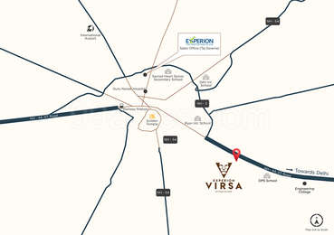 Experion Developers Experion Virsa Map - Manawala, Amritsar Location Map