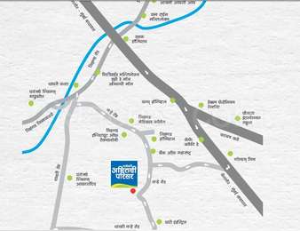 Paranjape Schemes Paranjape Abhiruchi Parisar Map - Dhayari, Kasba Peth ...