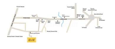 Paranjape Schemes Paranjape Athashri Baner Map - Baner, Pune Location Map