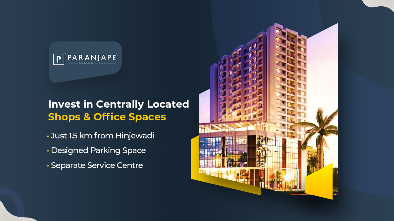 Paranjape Trident Business Park Pune, Wakad - Invest in Office spaces & Shops