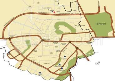 Paras Buildtech Paras Dews Map - Sector 106, Gurgaon Location Map