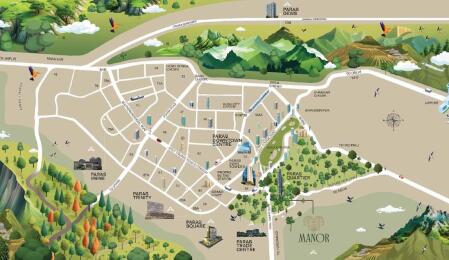 Paras Buildtech Paras The Manor Map - Gwal Pahari, Gurgaon Location Map