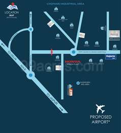 Suparas Homz Builders Suparas Aero Estate Map - Alwar Bhiwadi Road ...