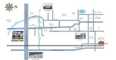 Paras Housing Paras Urbane Park Map - Bawadia Kalan, Bhopal Location Map