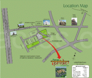 Paras Realtech Paras Pride Map - Paras Pride Sunrakh Bangar Vrindavan ...