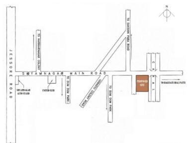 Park Properties Park Nihar Enclave Map - South Dumdum, Kolkata Location Map