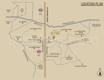 Parshv Homes Parshv Elite Map - Umroli, Palghar Location Map