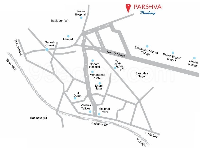 Parshva Residency Badlapur West, Thane Mumbai | Price List, Location, Floor Plan, Layout
