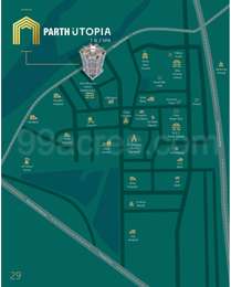 Parth Developers Parth Utopia Map - Roadpali, Navi Mumbai Location Map