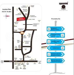 Parth Group Builders Parth Gardenia Map - Kodigehalli, Sahakara Nagar ...