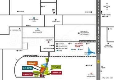 Patel Realty Builders Patel Neotown Smondo 3 Map - Electronic City ...