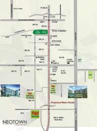 Patel Realty and Mascot Group Patel Neotown Map - Greater Noida West ...