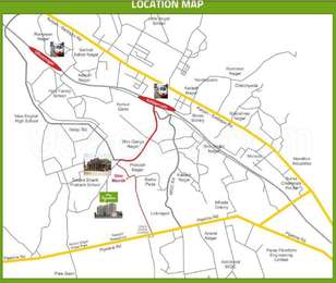 Patel RPL Realty and Serene Infratech Co Patel Signature Map ...
