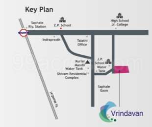 Patil Group Palghar Patil Vrindavan Complex Map - Saphale, Palghar ...
