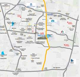 Pavani Group Pavani Sarovar Phase 2 Map - Whitefield, Bangalore ...