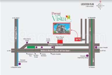 Pavani Group Pavani Vista Map - Ramji Nagar, Nellore Location Map