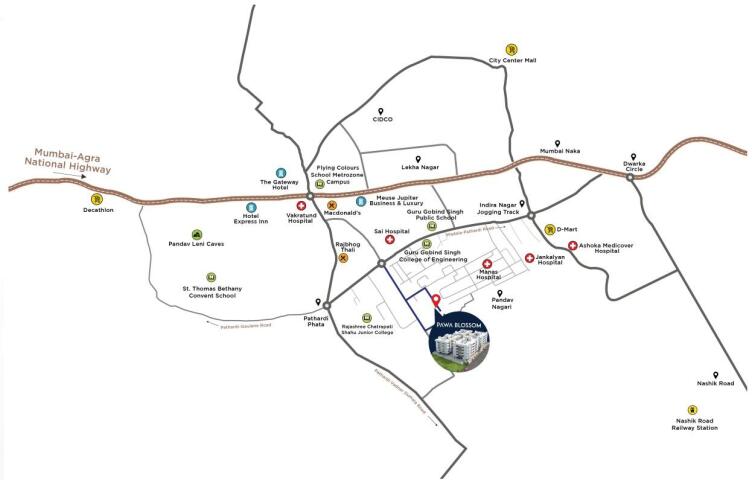 Pawa Blossom Indira Nagar, Nashik | Price List & Brochure, Floor Plan ...