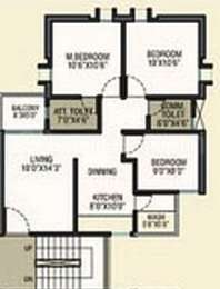 2 BHK / Bedroom Apartment / Flat for rent in Pawan Viram Samiyala ...