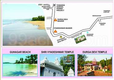 Pawar Builders Mumbai Pawar Horizon Map - Guhagar, Ratnagiri Location Map