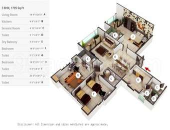 1 BHK / Bedroom Apartment / Flat for rent in Peninsula Ashok Towers ...