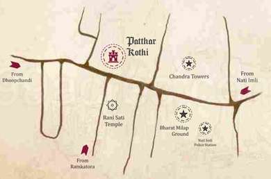 People Infra Projects - PRS Infra Developers Patthar Kothi Map - Sigra ...