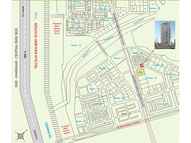 Pinnacle Dreamz Navi Mumbai, Taloja Resale Price List, Brochure, Floor ...