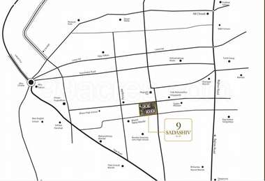 Pinnacle Group Pinnacle 9 Sadashiv Map - Peth, Pune Location Map