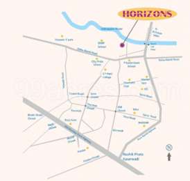 Pinnacle Properties Pune Pinnacle Horizon Map - Chikhali, Pune Location Map