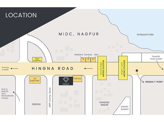 Pioneer Emerald Hingna Road, Nagpur | Price List & Brochure, Floor Plan ...