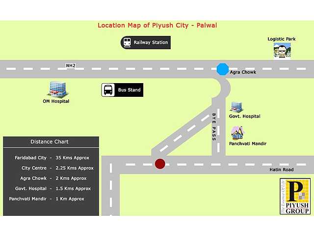 Piyush City Palwal | Price List, Brochure, Floor Plan