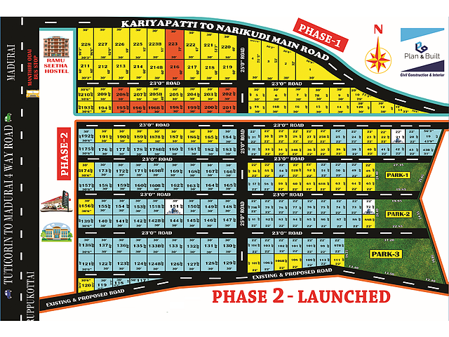 Golden City Madurai, Kariapatti | Price List & Brochure, Floor Plan ...