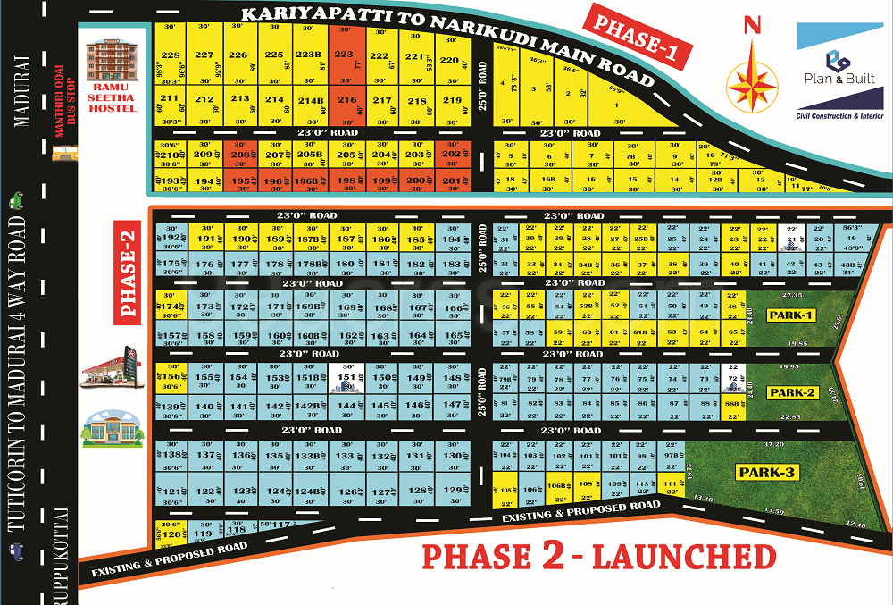 Golden City Madurai, Kariapatti | Price List & Brochure, Floor Plan ...