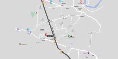 Platinum Buildcon Pune Platinum Genx Tower Map - Baner, Pune Location Map