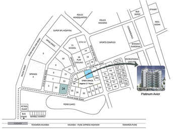 Platinum Group Platinum Avior Map - Roadpali, Navi Mumbai Location Map