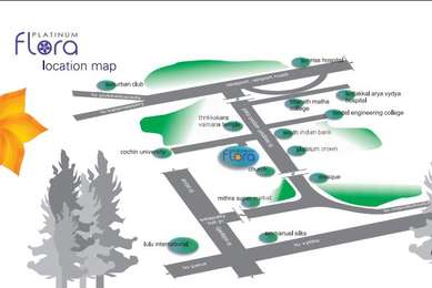 Platinum Superstructures Platinum Flora Map - Thrikkakara, Kochi ...
