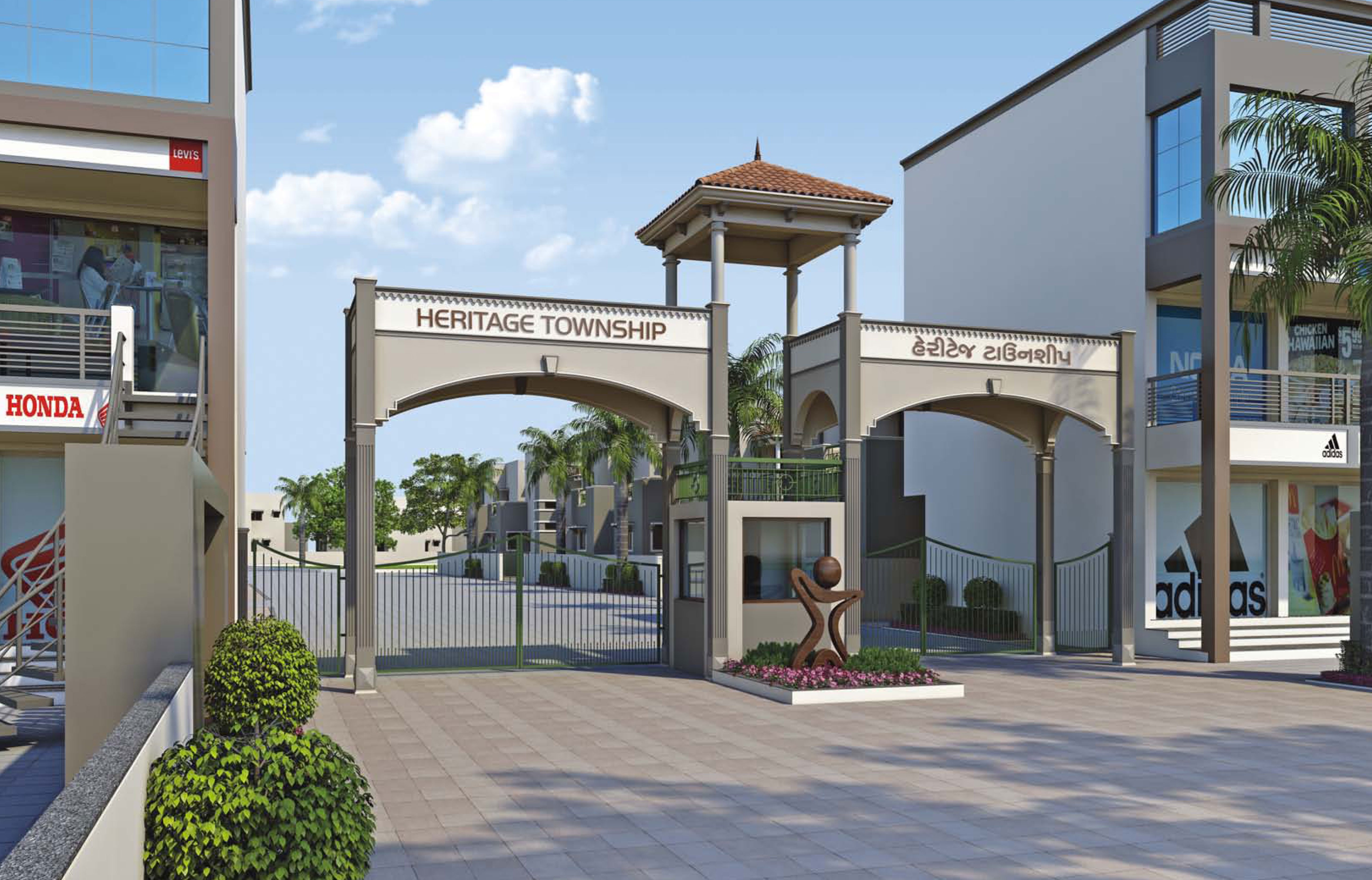 Pooja Heritage Township Visnagar, Vijay Para | Price List & Brochure, Floor Plan, Location Map ...