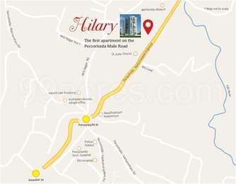 Powerlink Builders Powerlink Hilary Map - Peroorkada, Trivandrum ...