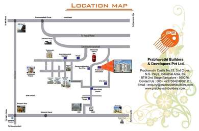 Prabhavathi Builders Prabhavathi Innovation Map - Vijaya Bank Layout ...