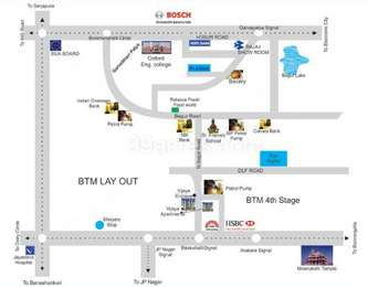 Prabhavathi Builders Prabhavathi Plasma Map - Garebhavipalya, Hosur ...