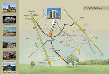 Pradnyesh-Sameer Builders Probo Prolix Pride Map - Ravet, Pune Location Map