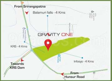 Gravity One Living Space Pvt Ltd Gravity One Pragathi Dreams Map ...