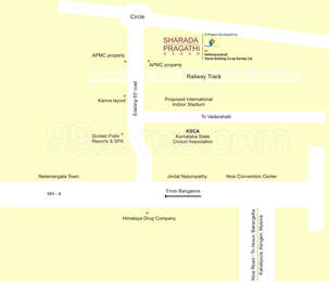 Pragathi Group Pragathi Sharada Pragathi Nagar Map - Nelamangala ...