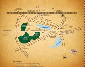 Pragati Green Living Hyderabad Pragati Green Valley Map - Chilkuru ...