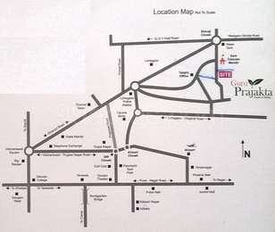 Praj Developers Guru Prajakta Map - Lohegaon, Pune Location Map