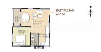 2 BHK / Bedroom Apartment / Flat for rent in Prajay Megapolis KPHB ...