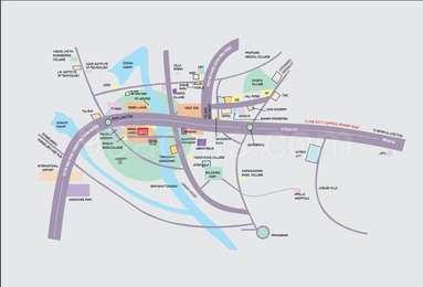 Prakruthi Infrastructures Prakruthi AGR Castle Map - Narsingi ...