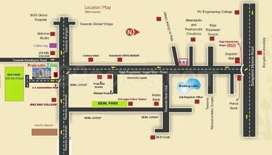 i1 Properties and Prakruthi Shelters Prakruthi Elite Map - Channasandra ...